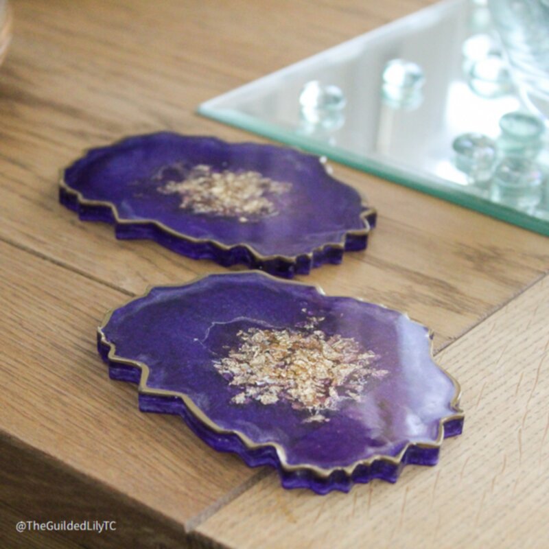 Luxury Coaster Set - The Guilded Lily Trading Co.